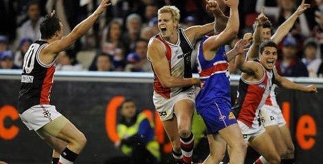 Throwback Thursday: Saints march on to Grand Final - AFL News - Zero Hanger
