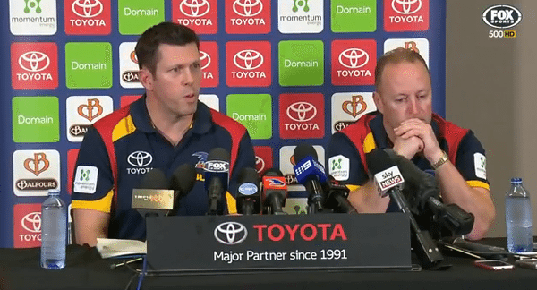 Priority is to care for players: Crows CEO - AFL News - Zero Hanger