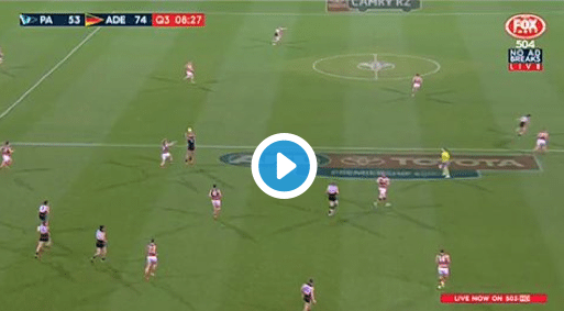 VIDEO: Sloane could face ban for high hit - AFL News - Zero Hanger