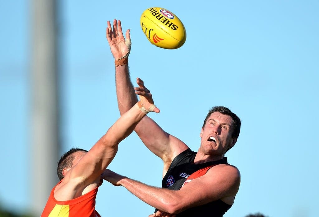 Hamstring injury sidelines Dons ruckman - AFL News - Zero Hanger