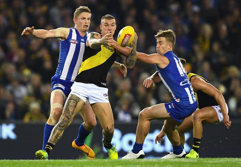 Martin met with Roos mid-season: Barrett - AFL News - Zero Hanger