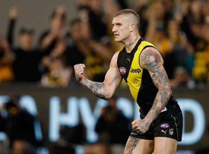 Dustin Martin wins 2017 Brownlow Medal - AFL News - Zero Hanger