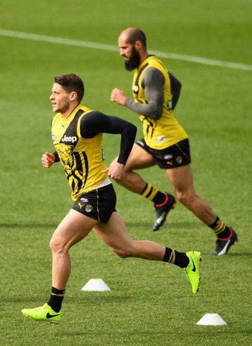 Tigers star doubtful for season opener following hamstring injury - AFL ...