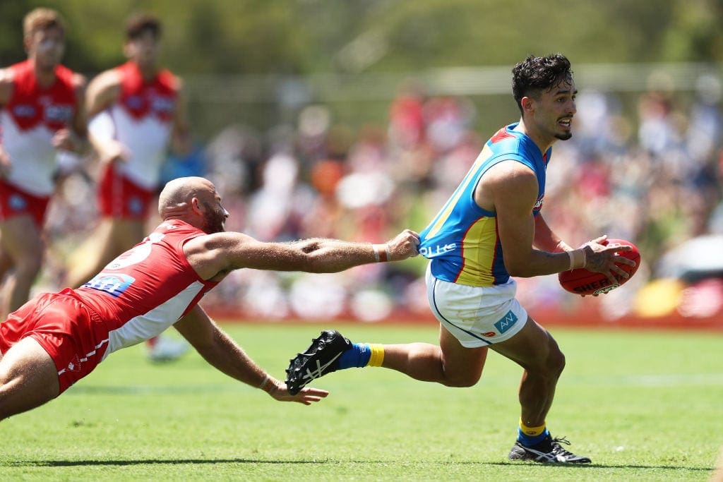 Rankine's day over with hamstring problem - AFL News - Zero Hanger