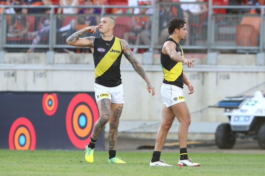 AFL fine Martin for hand gestures - AFL News - Zero Hanger