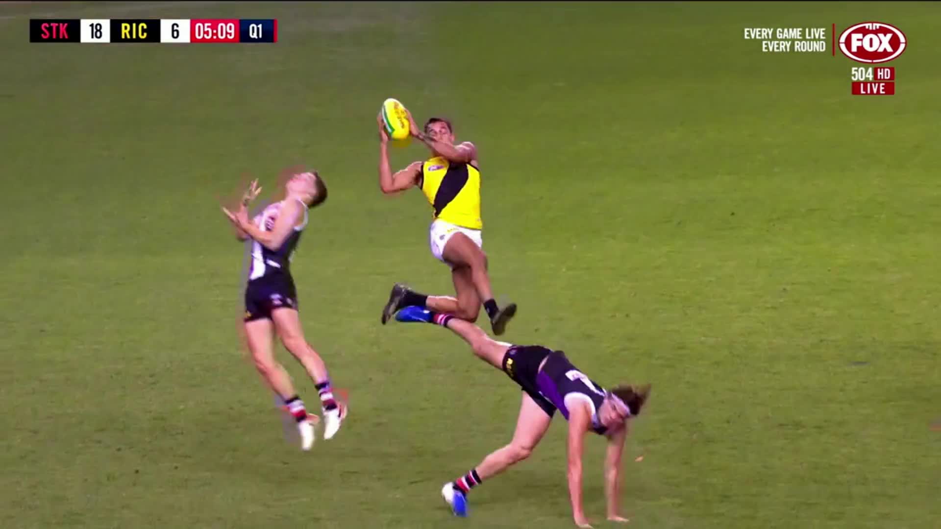 WATCH: Has Stack taken Mark of the Year? - AFL News - Zero Hanger