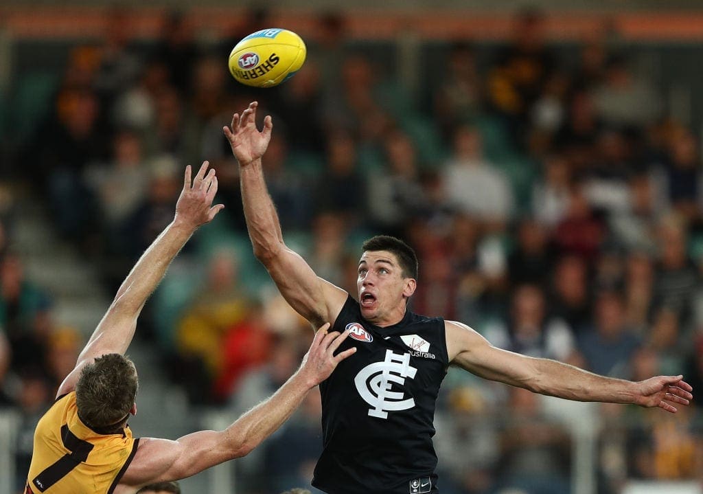 Return for Blues ruckman unlikely amid uncertain future - AFL News ...