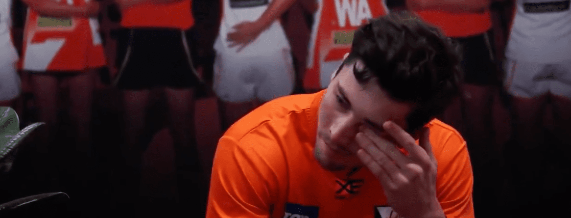 WATCH: Emotional moment Giants debutant Lachlan Ash finds out he's ...