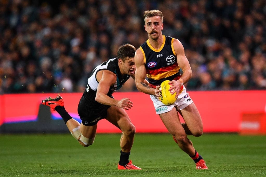Former first-round pick Jordan Gallucci training with Richmond - AFL ...