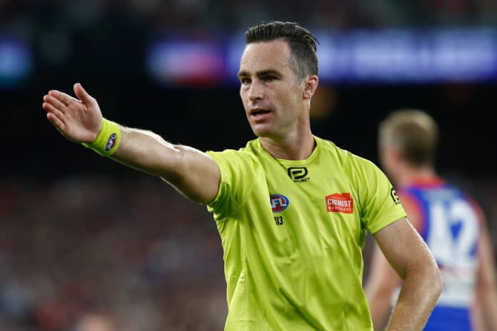 Four AFL field umpires to officiate matches from 2023 season - AFL News ...