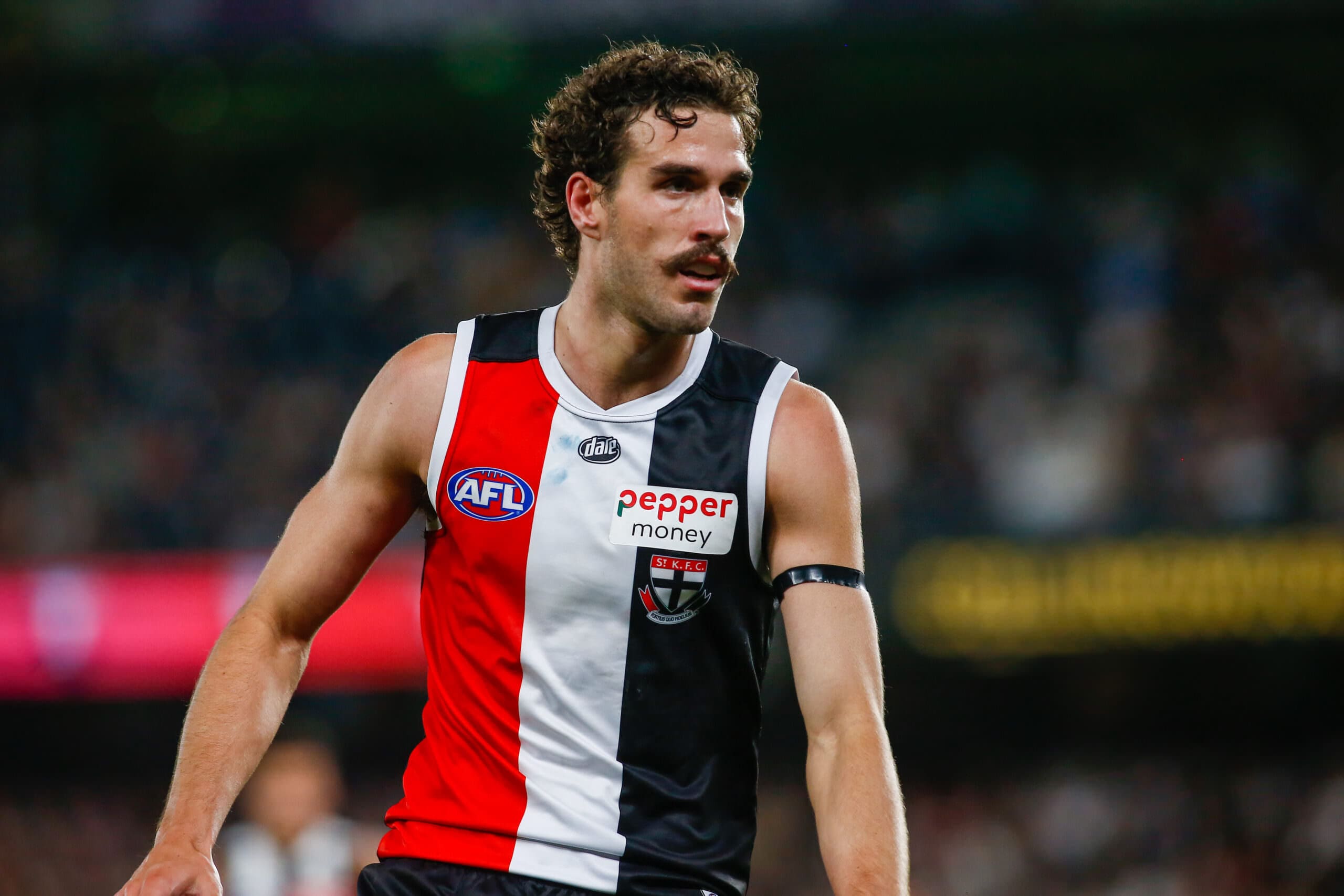St Kilda coach Ross Lyon confirms season over for forward Max King ...