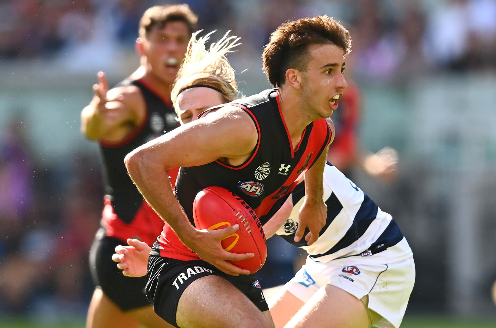 Nic Martin speaks on Essendon training invite, Bombers mentors, Jake ...