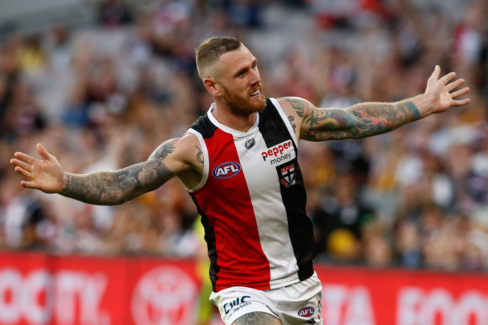 "I had to get on top of it pretty quick": St Kilda's Tim Membrey ...