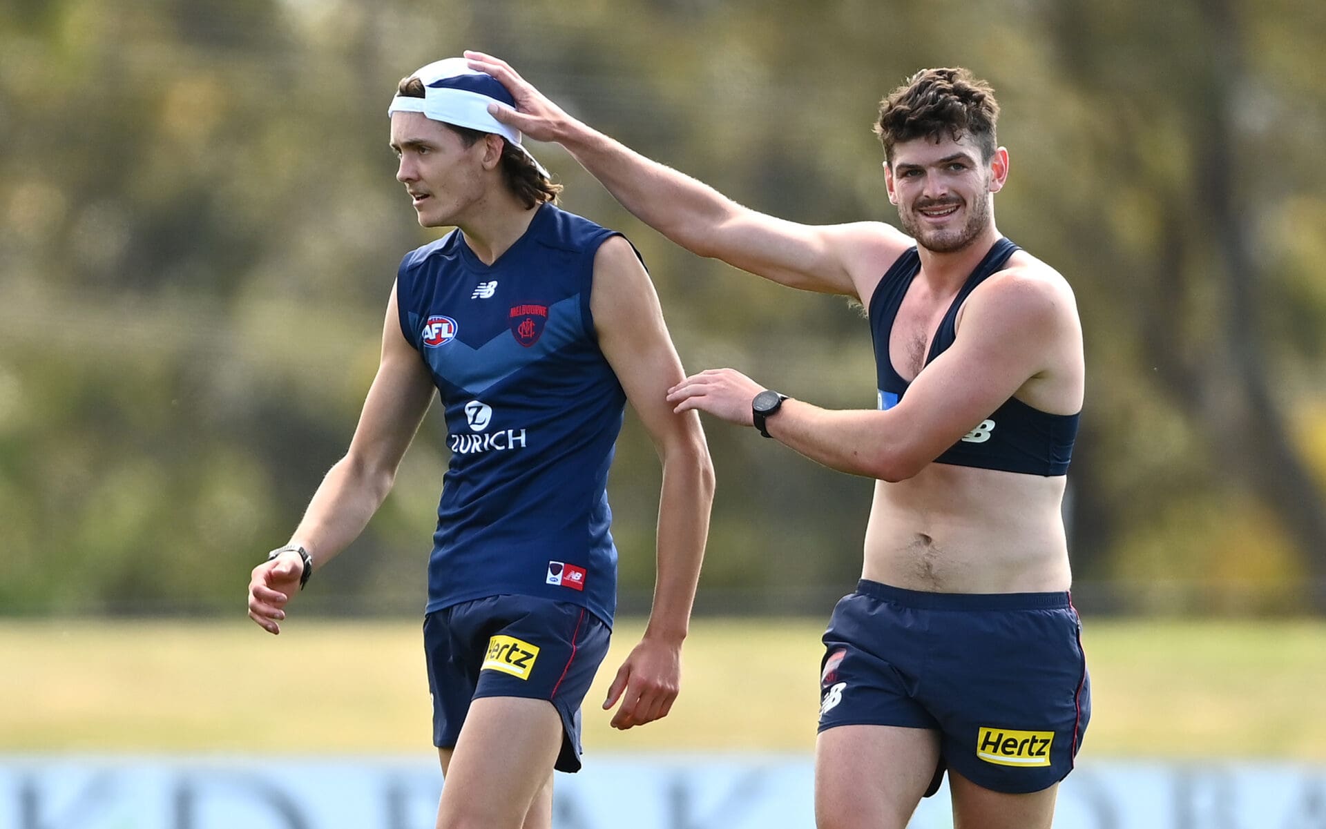 Melbourne confirm new contract for young utility Blake Howes - AFL News ...