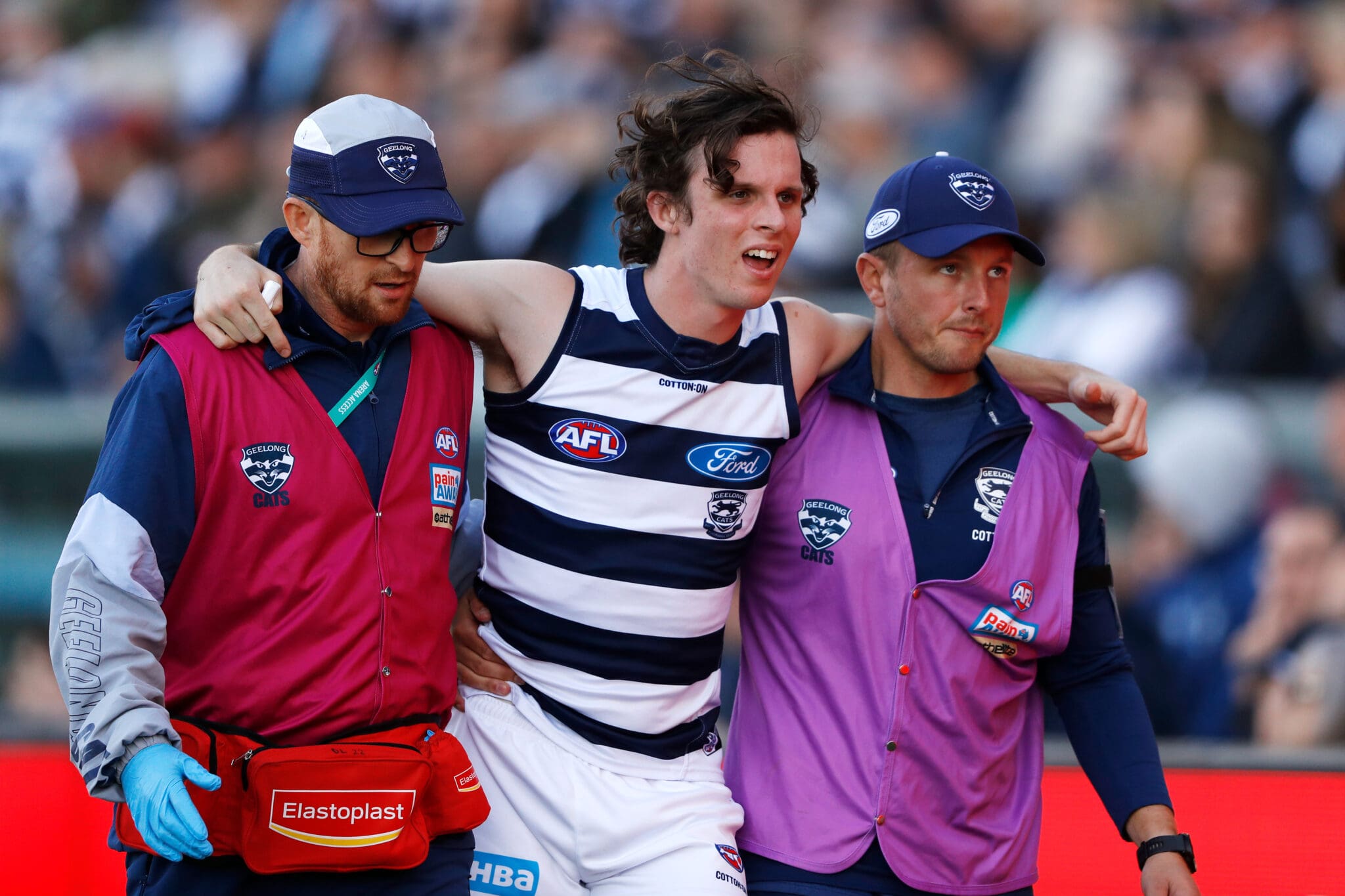 Geelong gun Max Holmes set for surgery after knee injury - AFL News ...