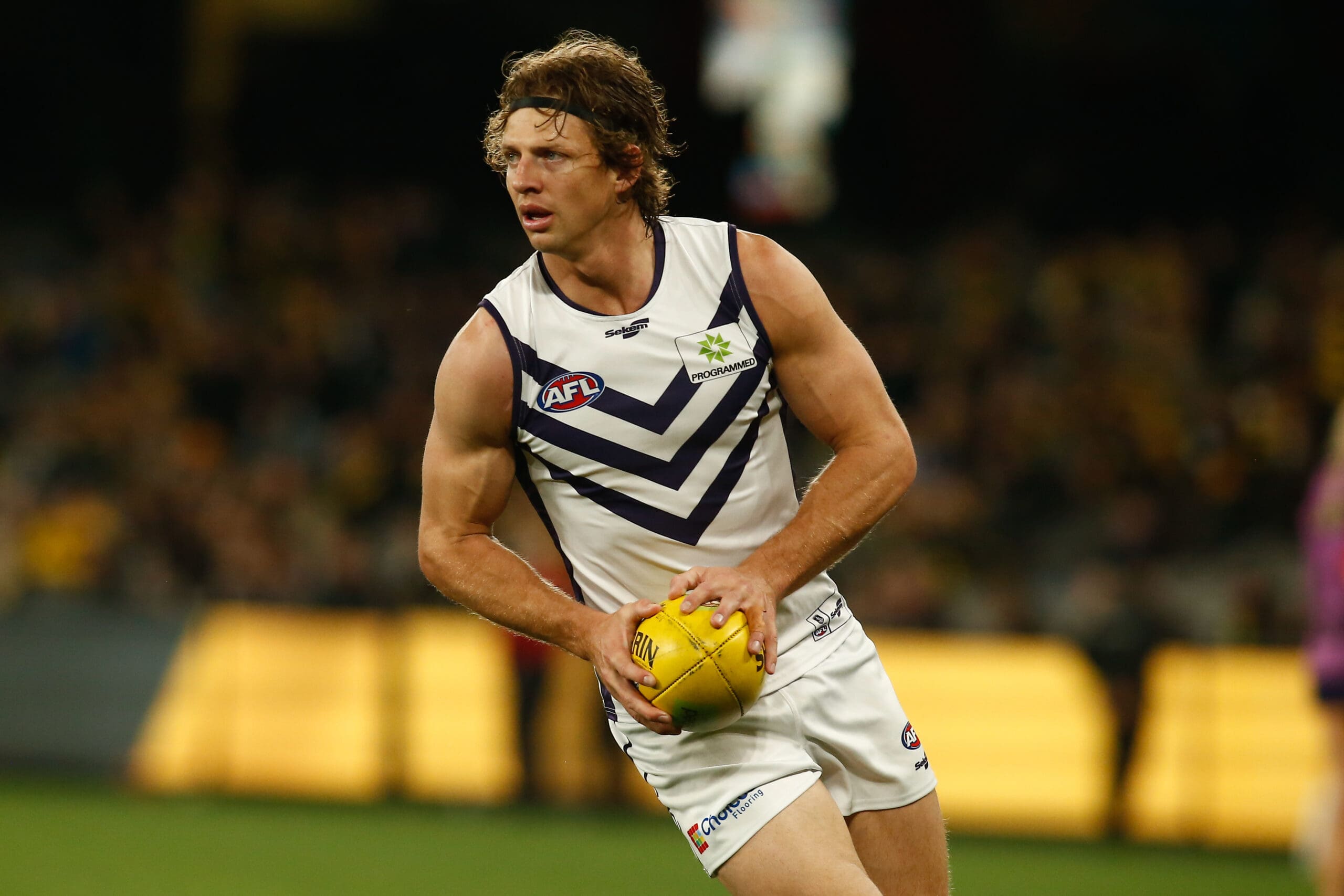 Nat Fyfe flourishing up forward, puts the competition on notice - AFL ...