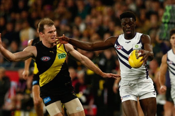 Fremantle livewire Michael Frederick in doubt for Round 1 - AFL News ...