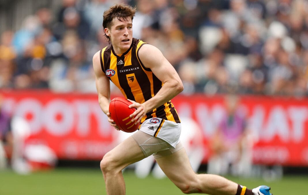 Hawthorn reveal setbacks for midfield pair Josh Ward and Conor Nash ...