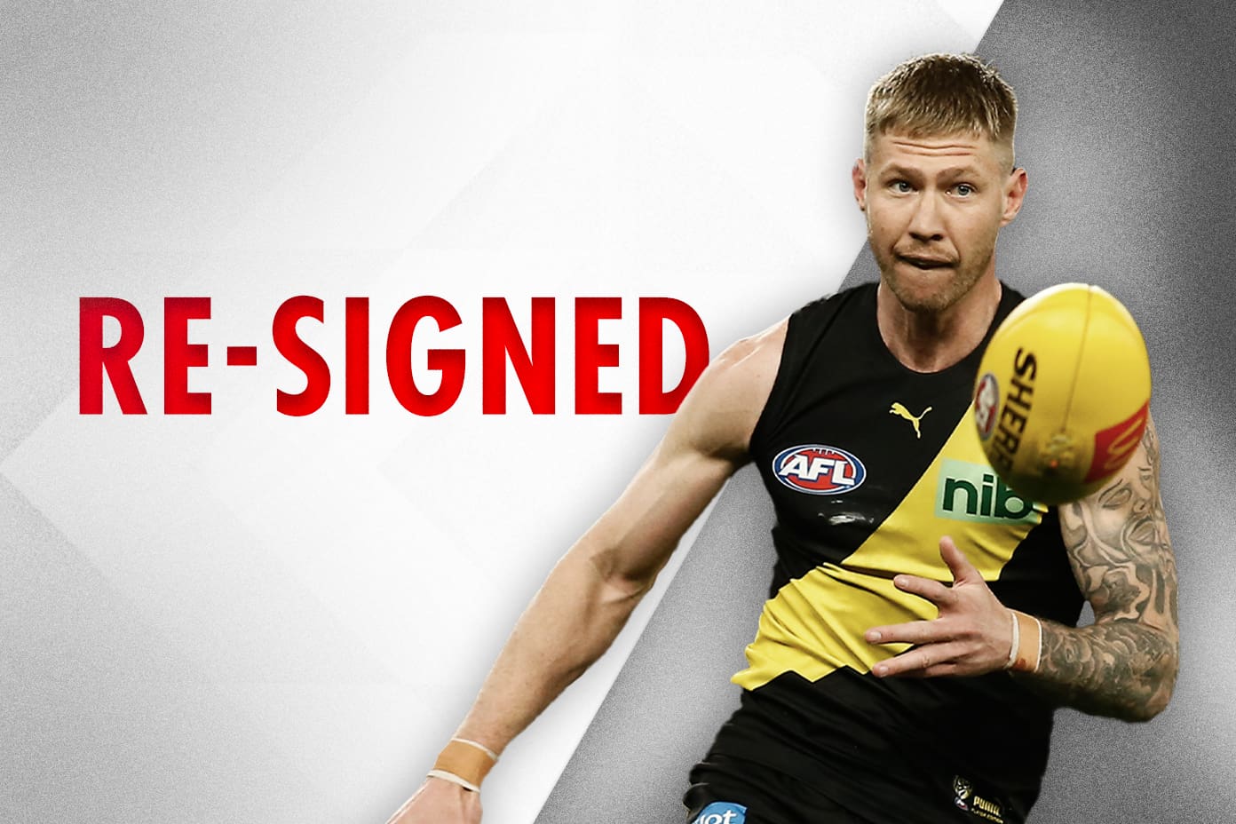 Tigers confirm new deal for triple-premiership defender Nathan Broad ...