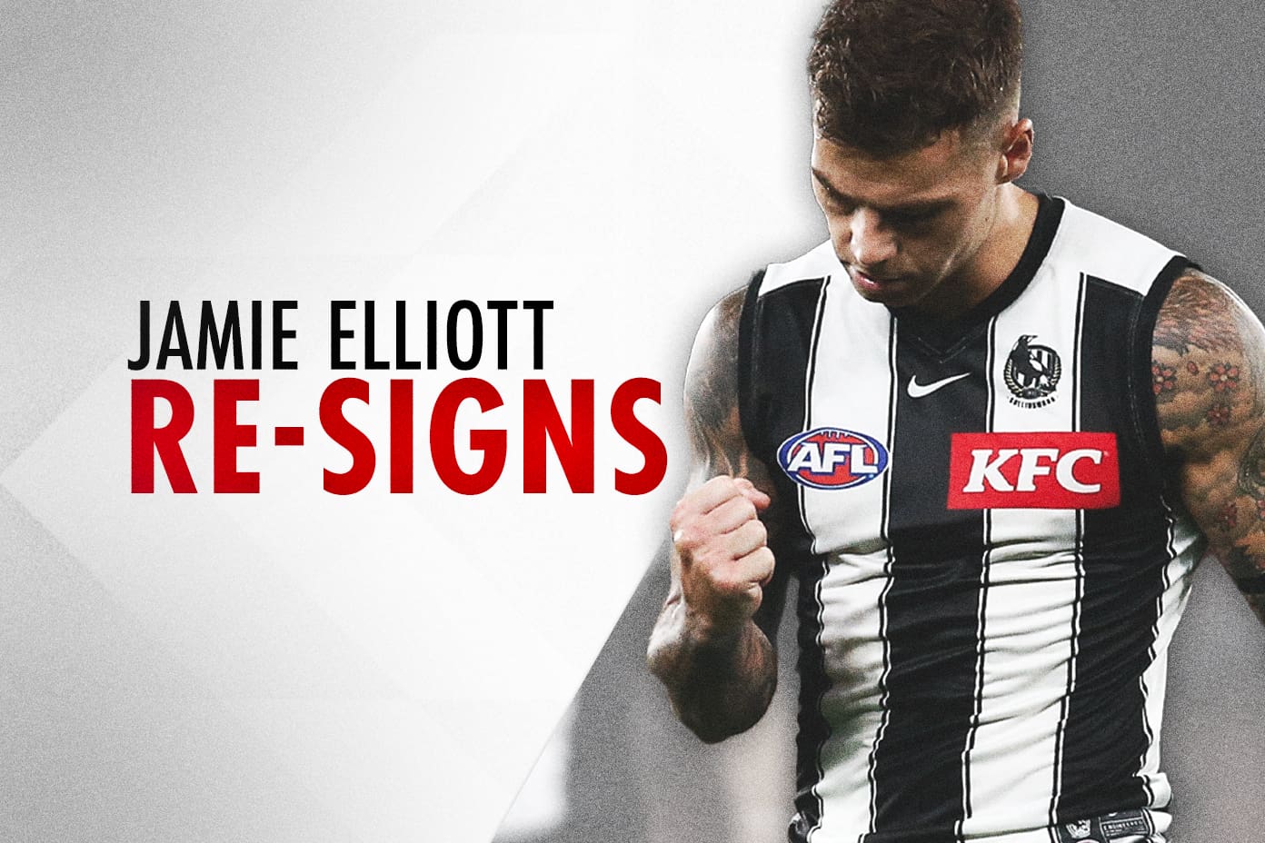 Collingwood gun Jamie Elliott puts pen to paper on new multi-year deal ...