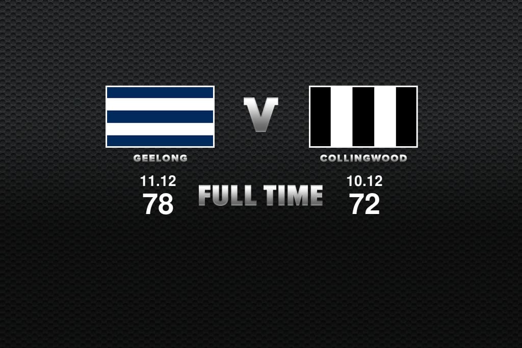 FULL TIME: Geelong vs Collingwood - Finals Week 1, 2022 - AFL News ...
