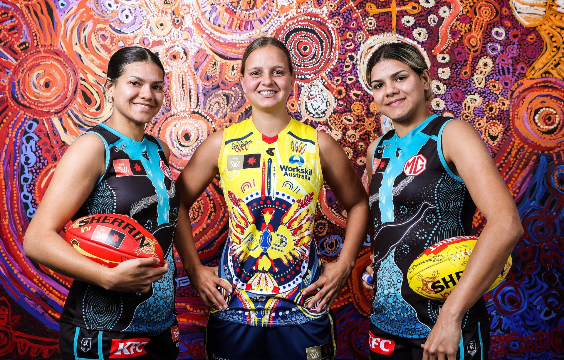 Each AFLW club's Indigenous jumper for season seven - AFL News - Zero ...