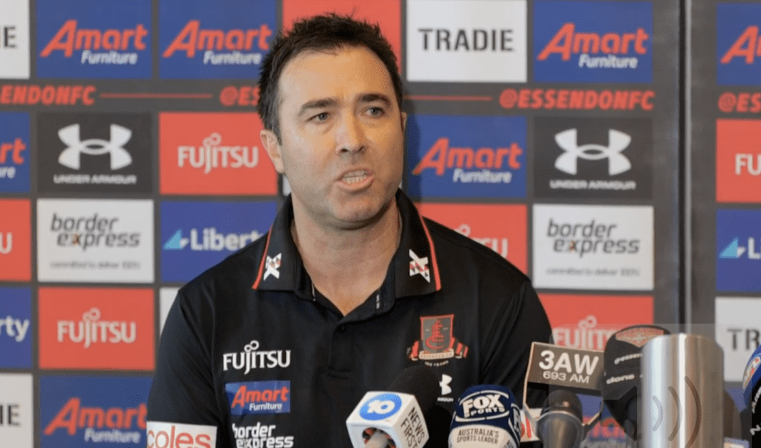 Essendon coach Brad Scott identifies type of player Bombers could ...