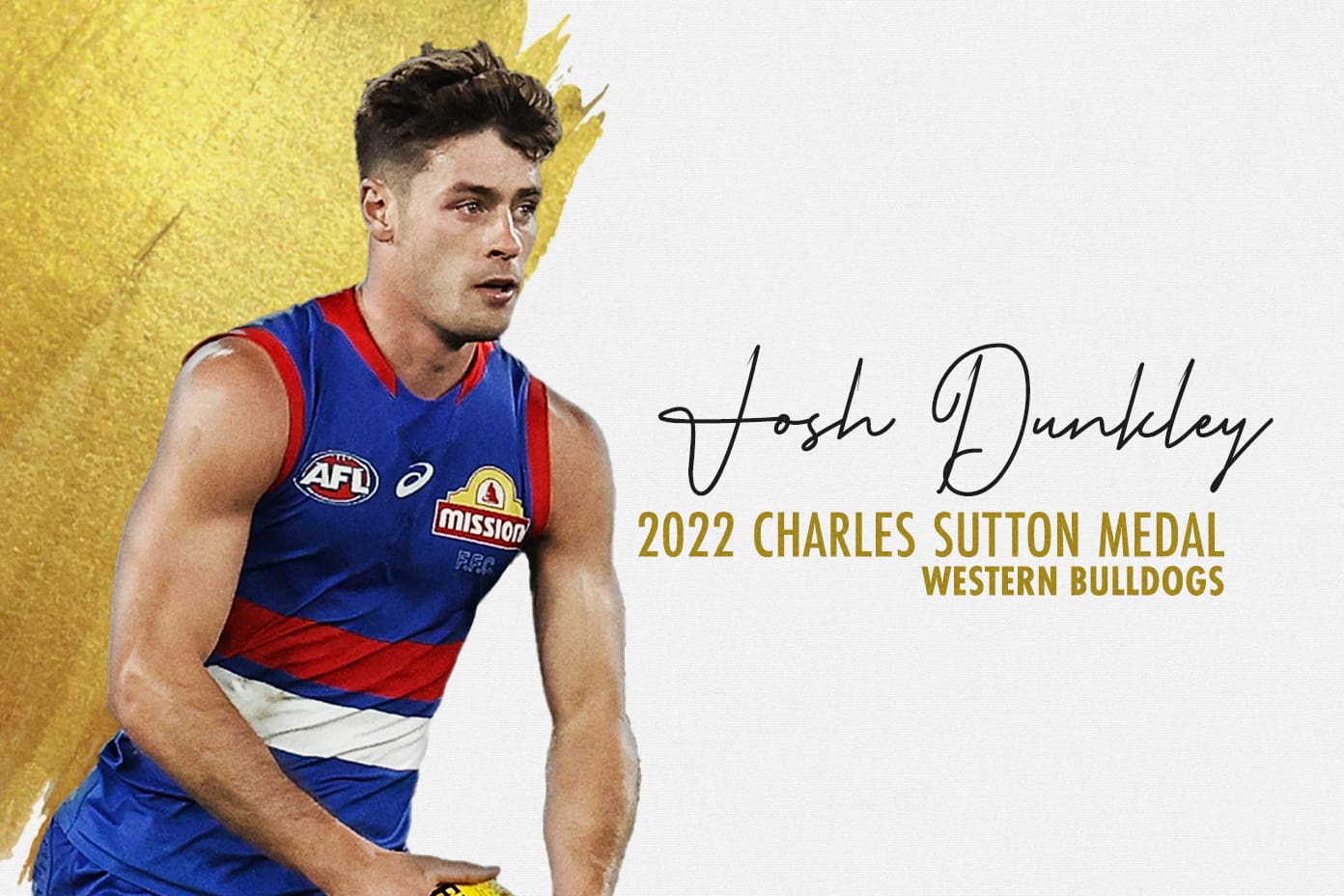 Josh Dunkley claims maiden Charles Sutton Medal - AFL News - Zero Hanger