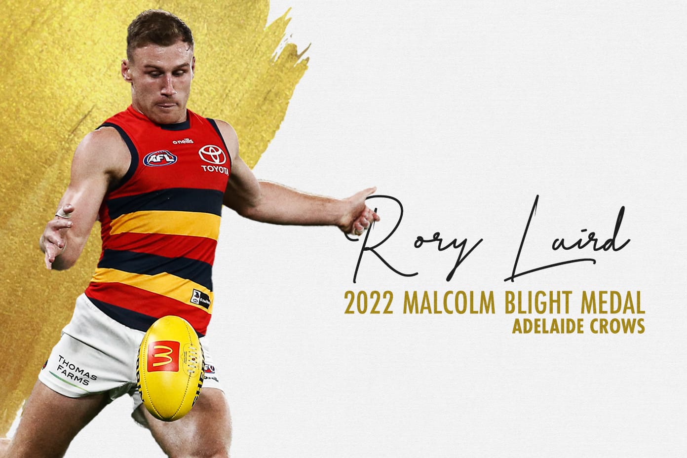 Adelaide's Rory Laird takes out Crows best and fairest - AFL News ...