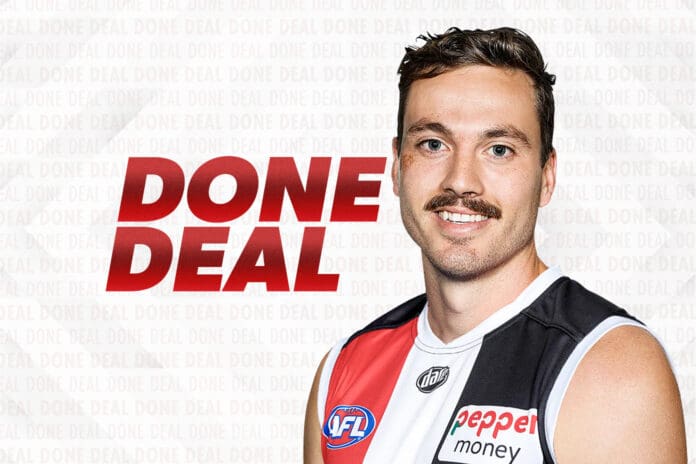 DONE DEAL: Zaine Cordy joins St Kilda through free agency - AFL News ...