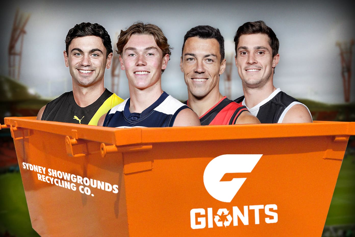The GWS Midfielder Recycling Program, assisted by the broken draft ...