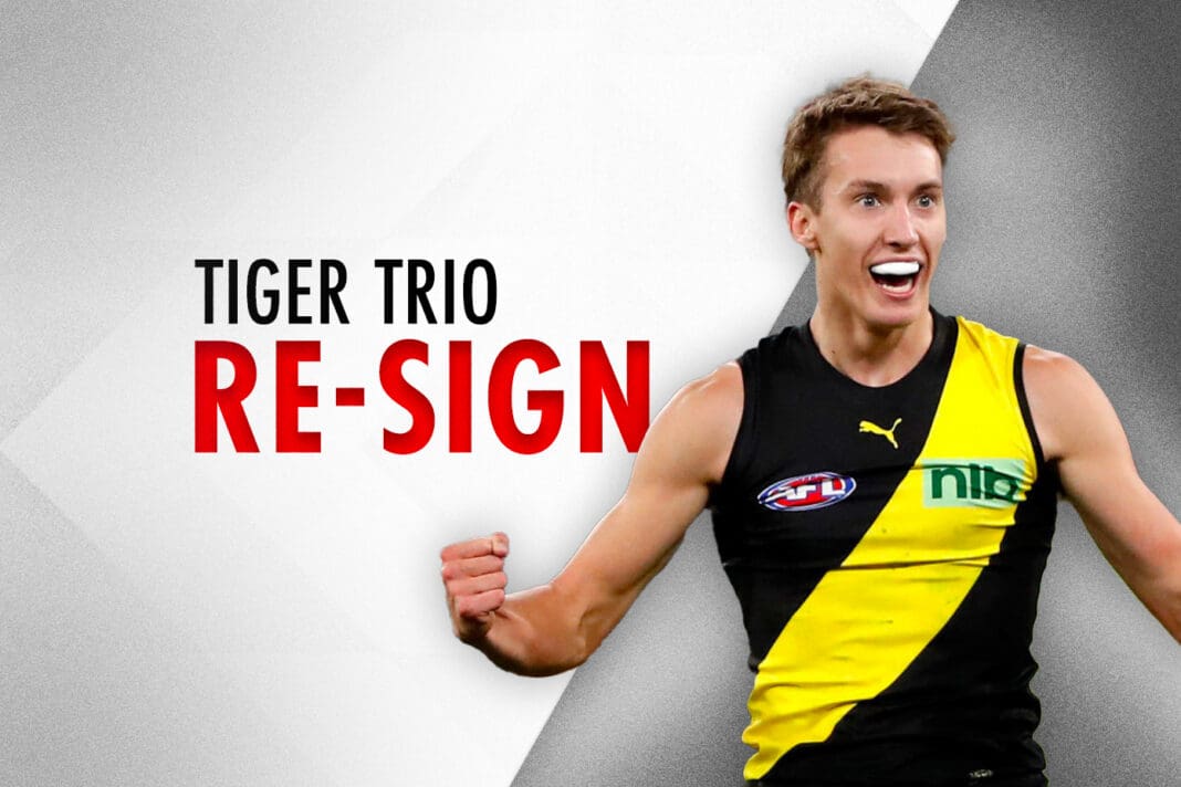 Richmond lock away young talent, tying Judson Clarke, Sam Banks, Tom ...