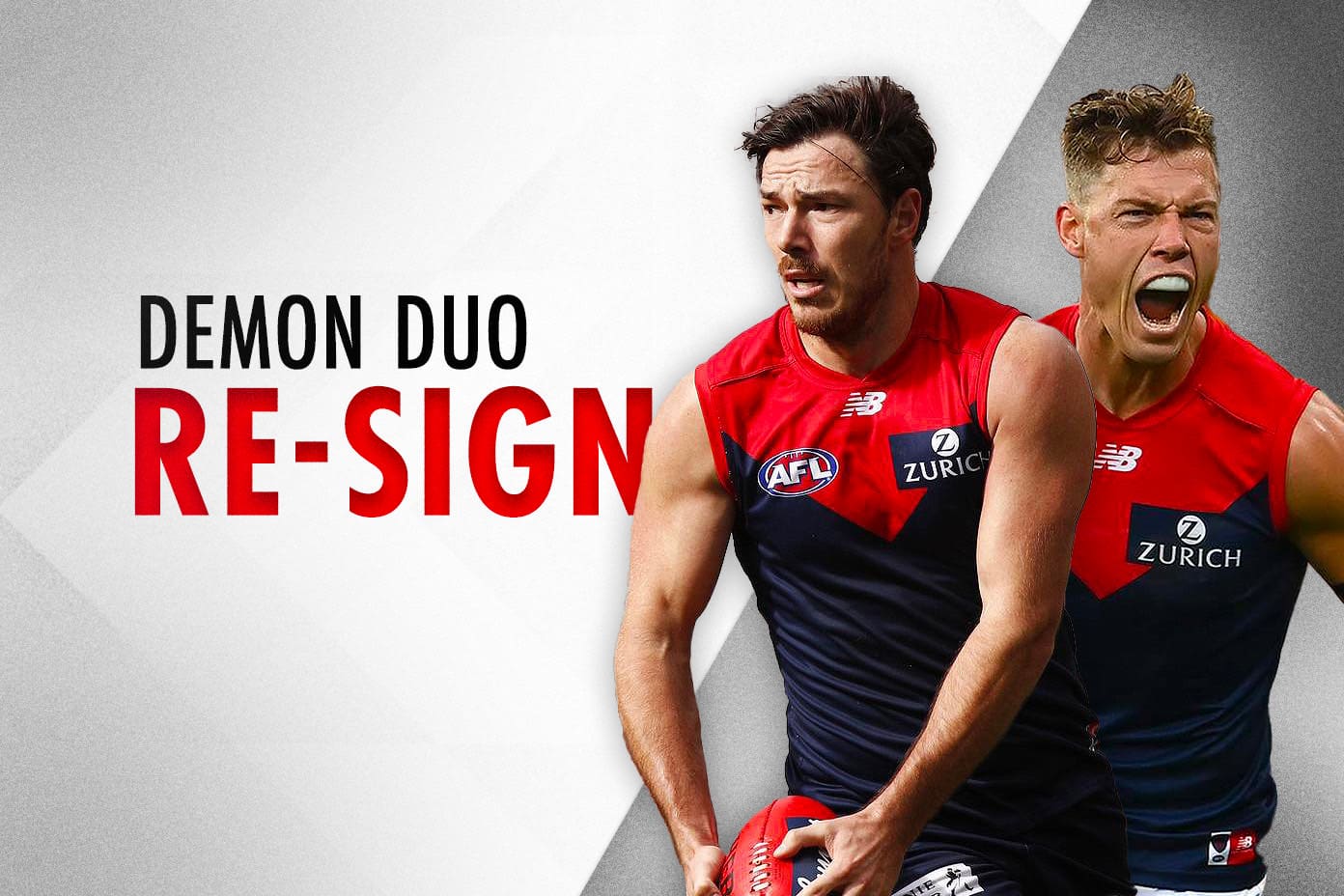 Melbourne confirm new deals for Michael Hibberd, Jake Melksham - AFL ...