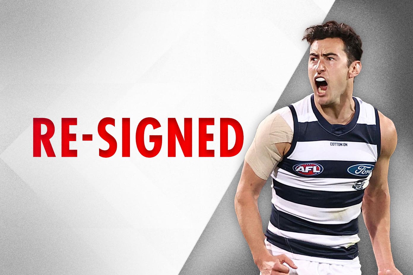 Sidelined Cat Sam Simpson signs on at Kardinia Park - AFL News - Zero ...