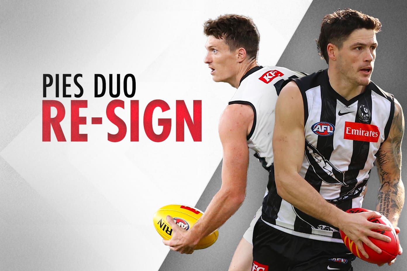 Collingwood pair Jack Crisp and Brody Mihocek sign new deals - AFL News ...
