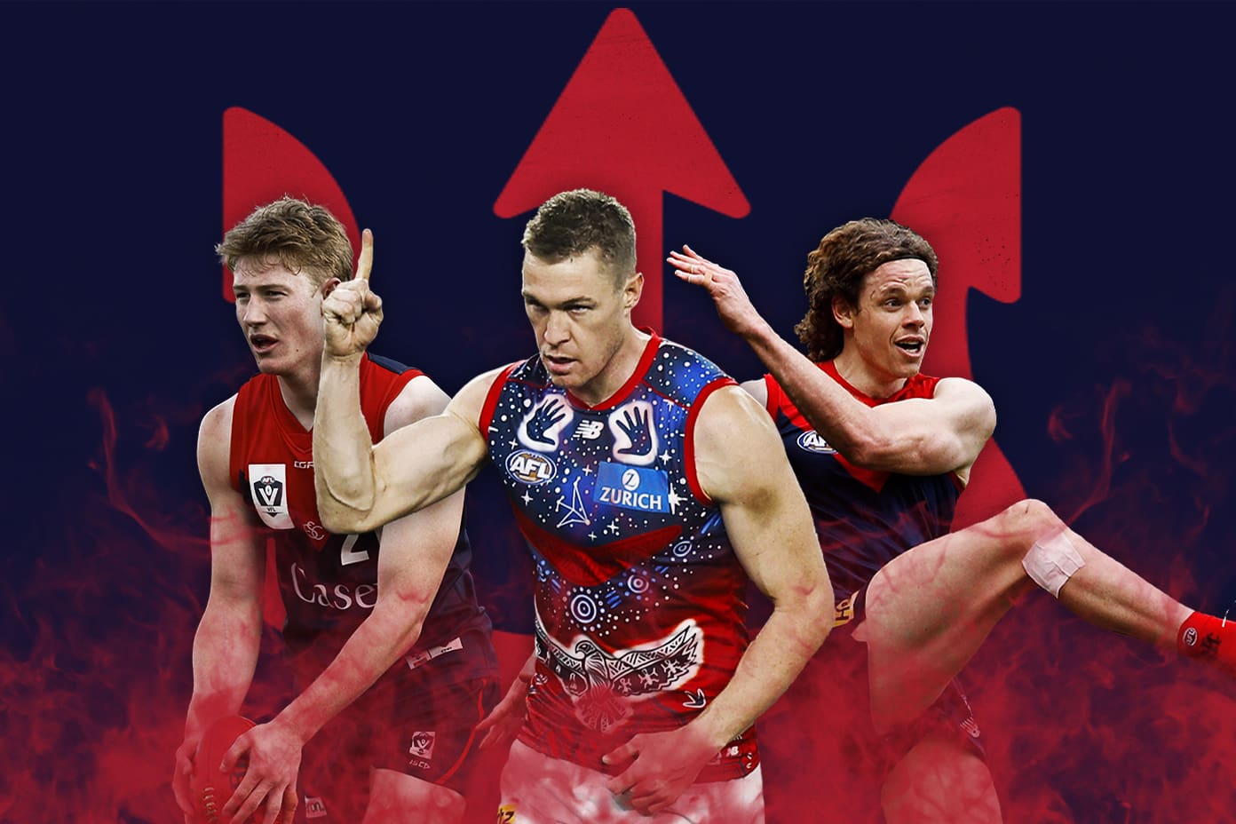 The fadeout and future of Melbourne's frailest line - AFL News - Zero ...