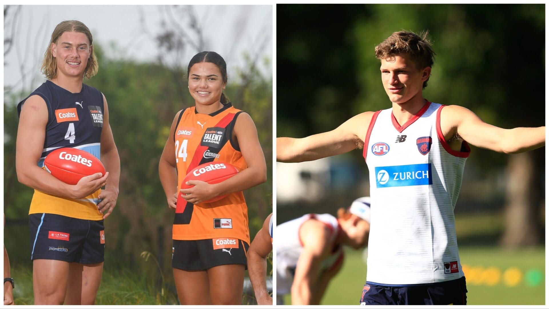 Top AFL Draft prospects Harley Reid and Zane Duursma confirmed to make ...