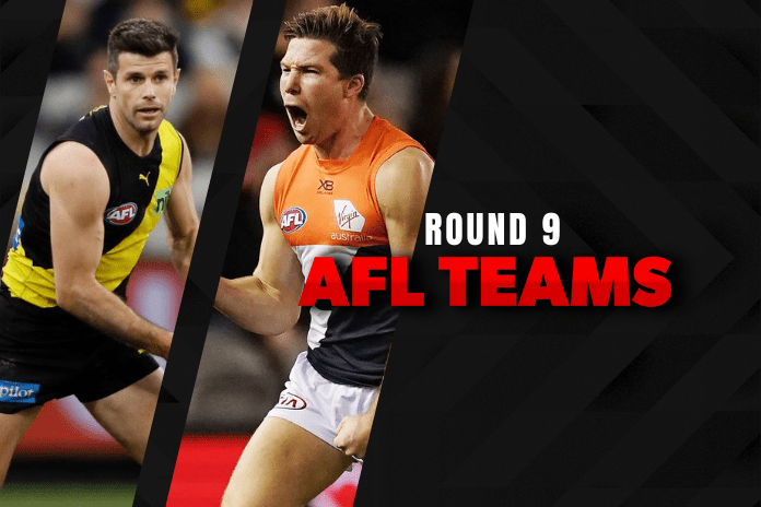 AFL Round 9 Team Line-Ups 2023 - AFL News