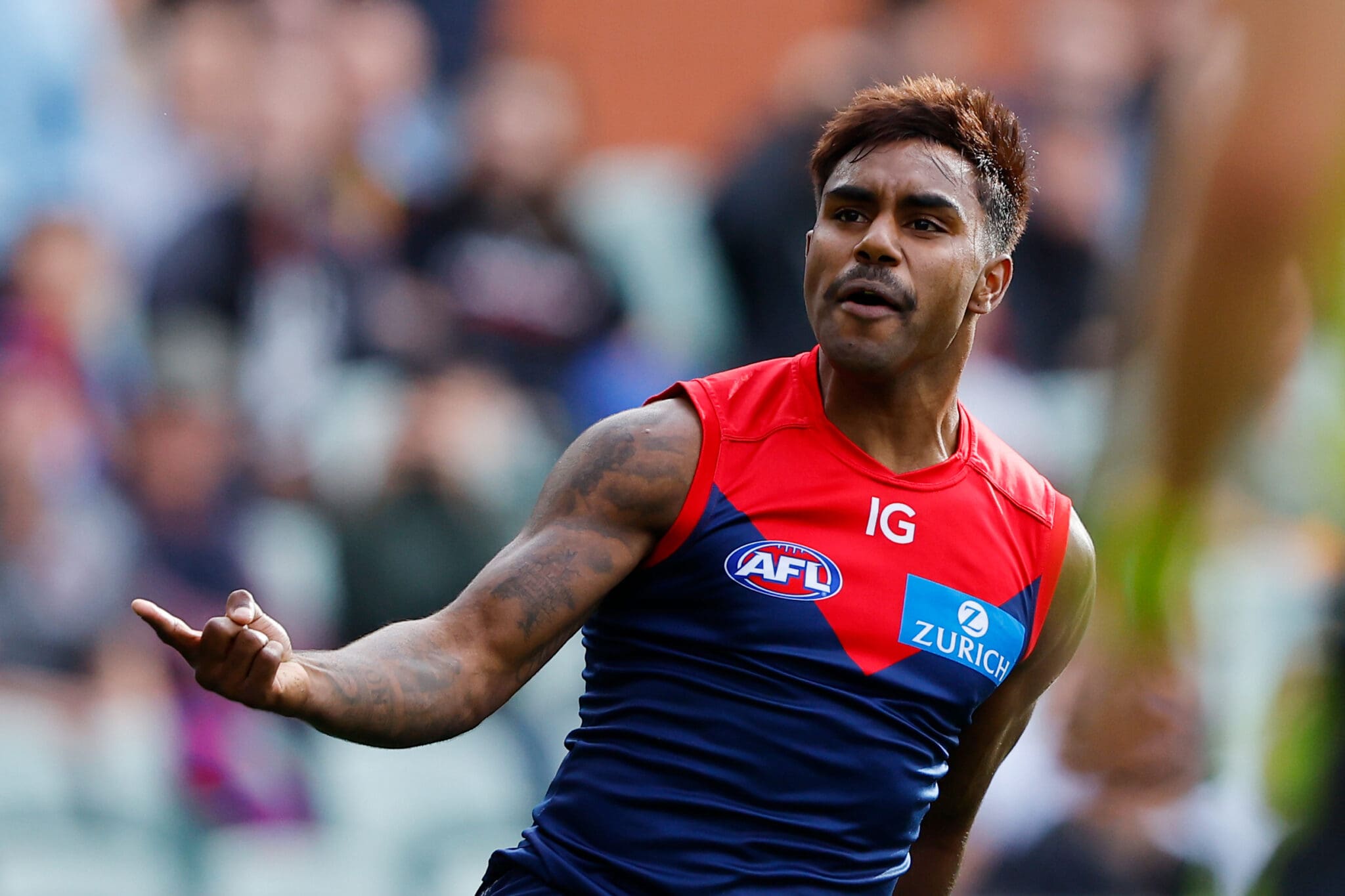 Melbourne announce new deal for star forward Kysaiah Pickett - AFL News ...