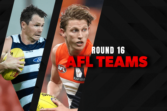 AFL Round 16 Team Line-Ups 2023 - AFL News