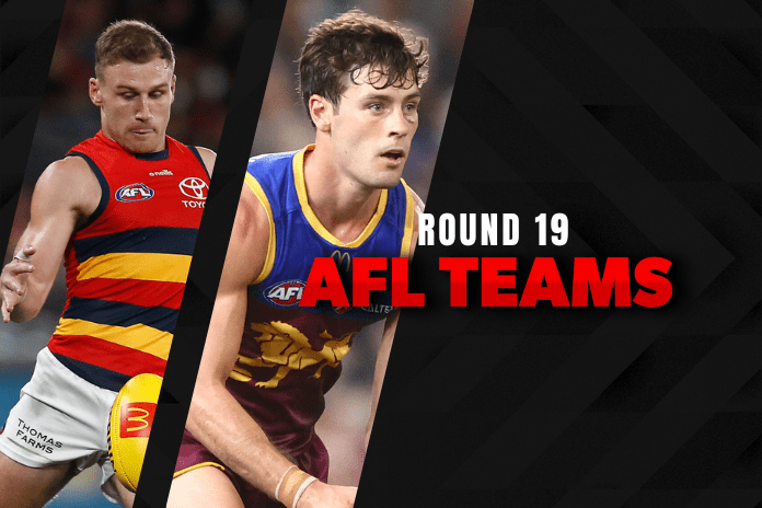 AFL Round 19 Team Line-Ups 2023 - AFL News