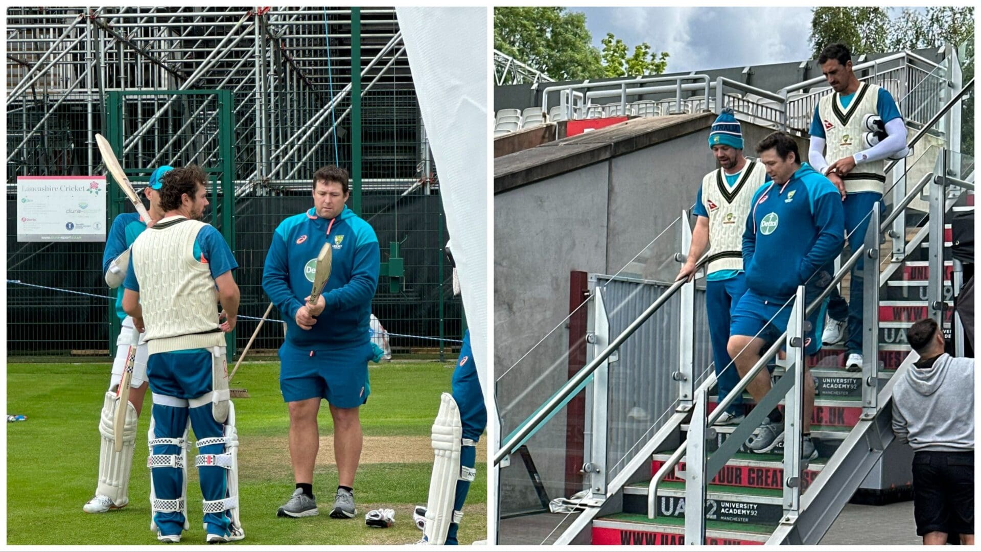 Former Gold Coast coach Stuart Dew spotted with Australia's Ashes squad ...