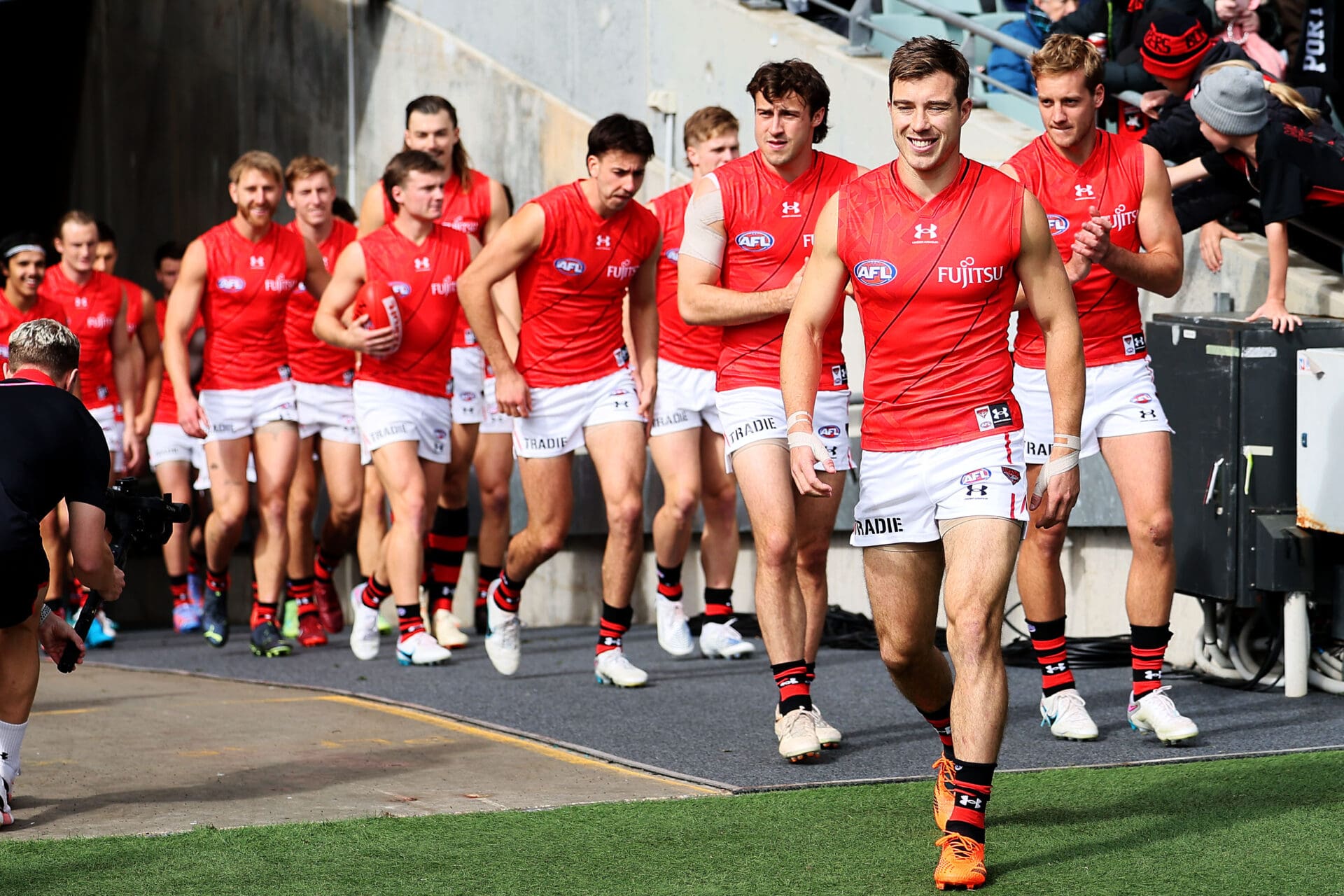 Essendon skipper Zach Merrett lauds "fresh faces", ailed fan-favourite ...
