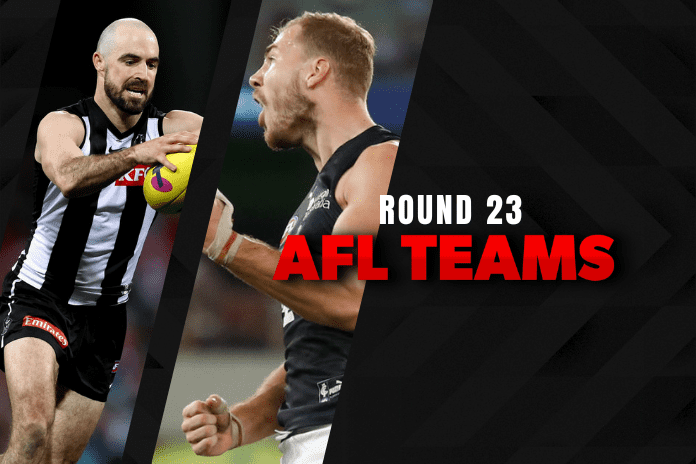 AFL Round 23 Team Line-Ups 2023 - AFL News