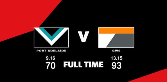 2023 AFL Ladder - Zero Hanger