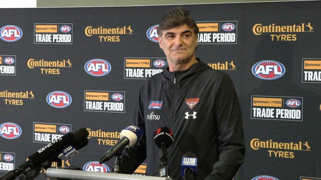 Essendon list boss Adrian Dodoro reportedly stepping away - AFL News ...