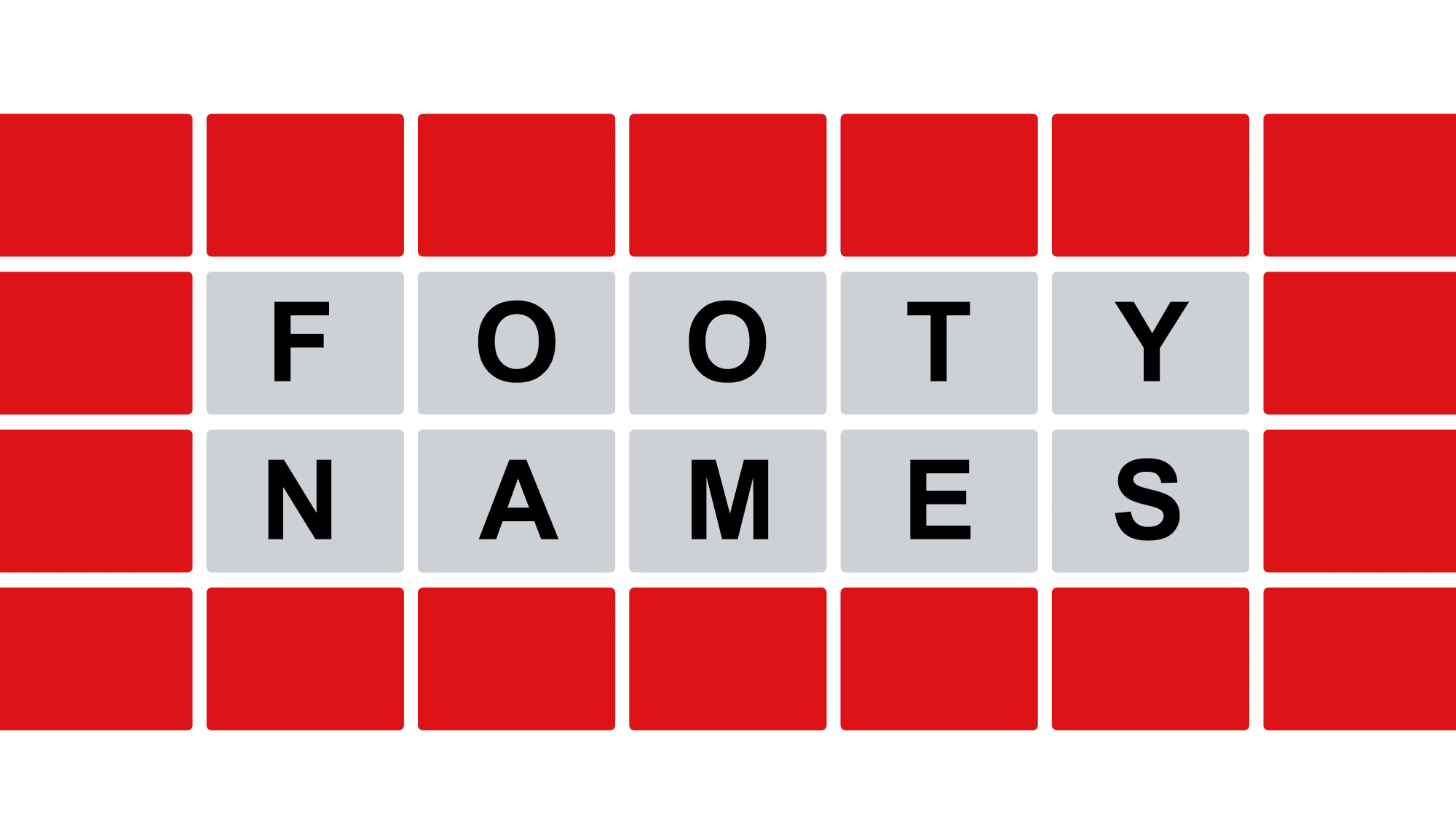 AFL Footy Names - Zero Hanger