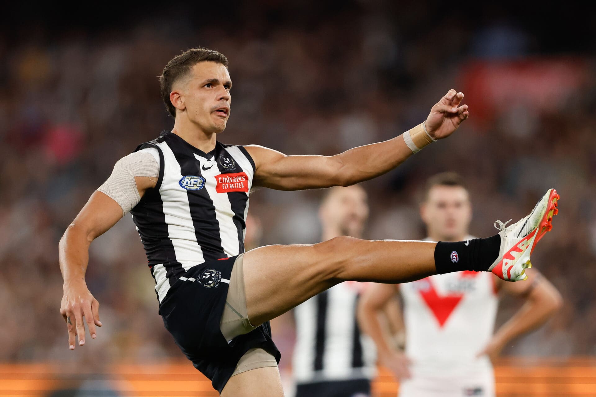 "It's going to be hard to keep his spot": Collingwood forward under the ...