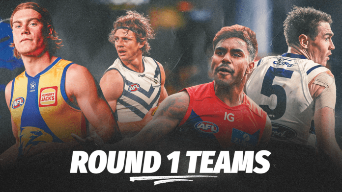 AFL Round 1 Team Line-Ups 2024 - AFL News