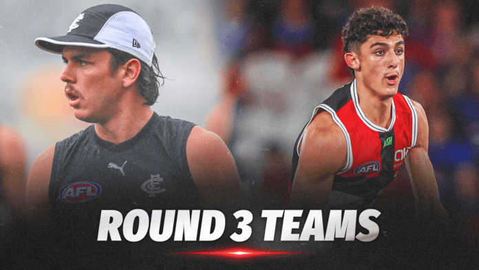 AFL Round 3 Team Line-Ups 2024 - AFL News